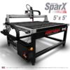 STV CNC SparX PRO 5x5 Plasma Table - Fully welded and assembled