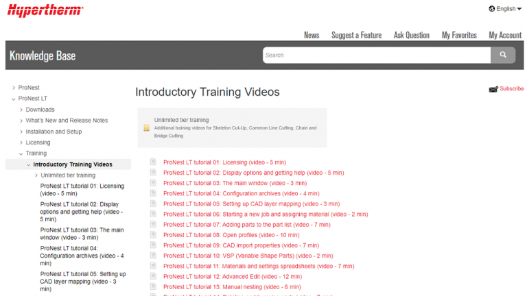Hypertherm® ProNest® 2023 LT Unlimited - CAD/CAM Nesting Software