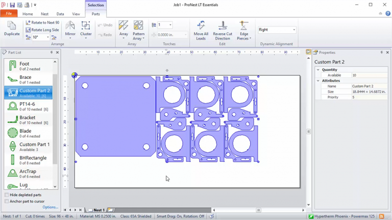 Hypertherm® ProNest® 2023 LT Unlimited - CAD/CAM Nesting Software