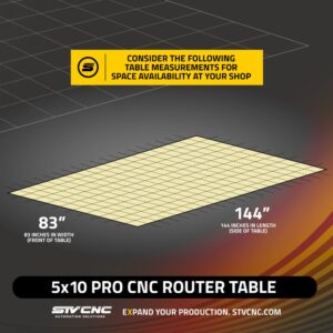 STV®R10 PRO Router Table - 5X10 Router Table Online | STVCNC Automation ...