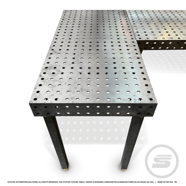 STV®CNC 1/4" inch Fixture Table - 2X4 Welding Fabrication Table