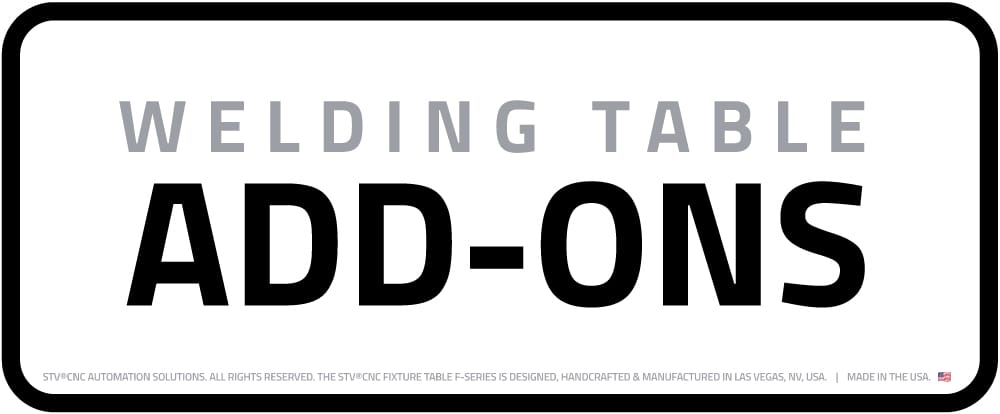 STV®CNC Welding Fixture Tables - 2X4 Setup Fabrication Tables
